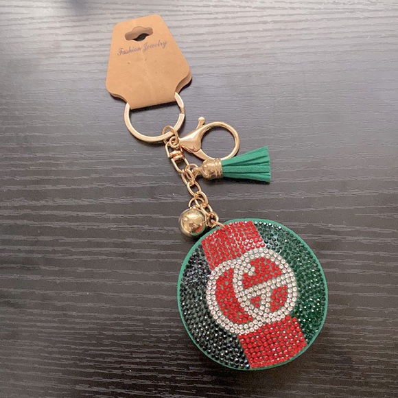 Fashion Jewelry | Accessories | Fashion Design Keychain With Gold Metal ...